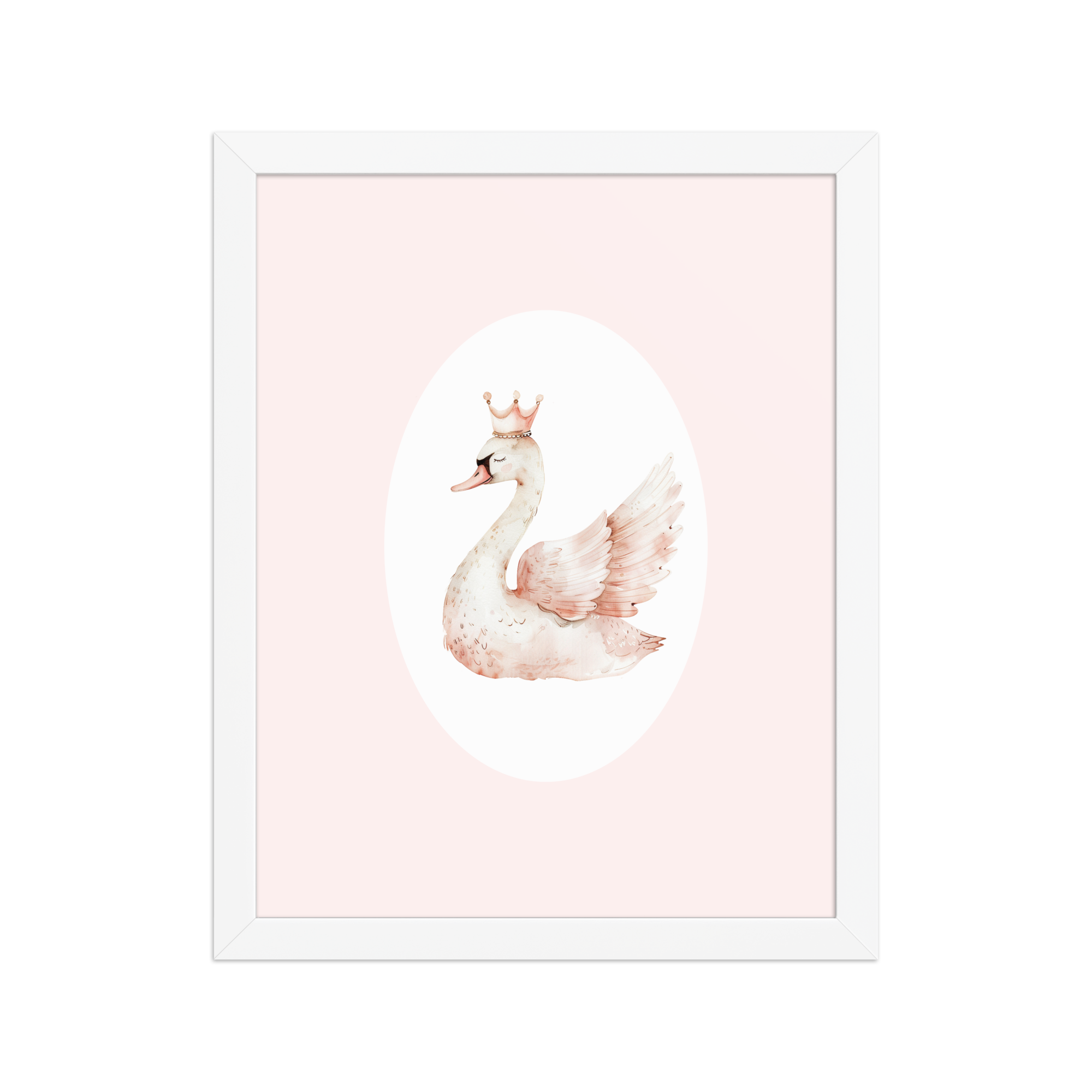 Crowned Swan No. 1 – Nursery Decor Co